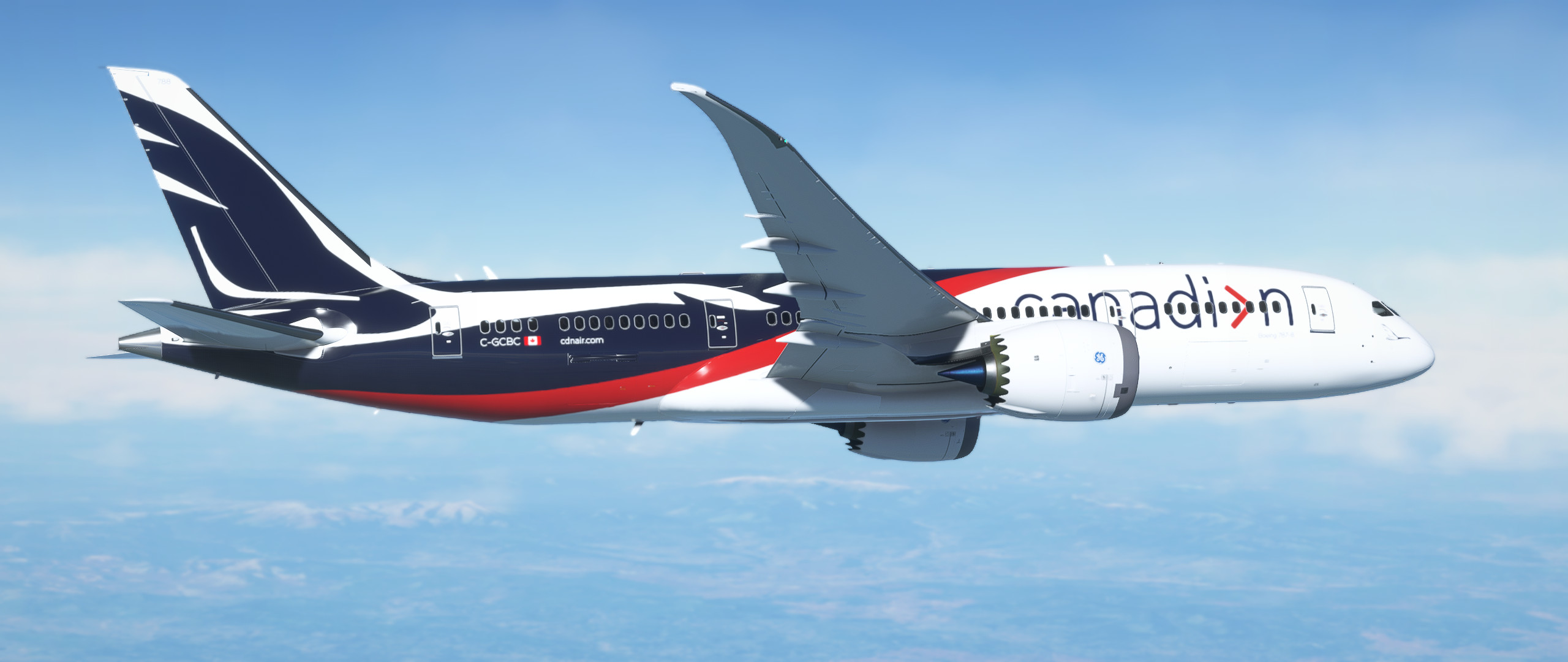 [4K] Canadian Airlines (Modernized Livery) | Kuro 787-8 v2 - MSFS Add ...