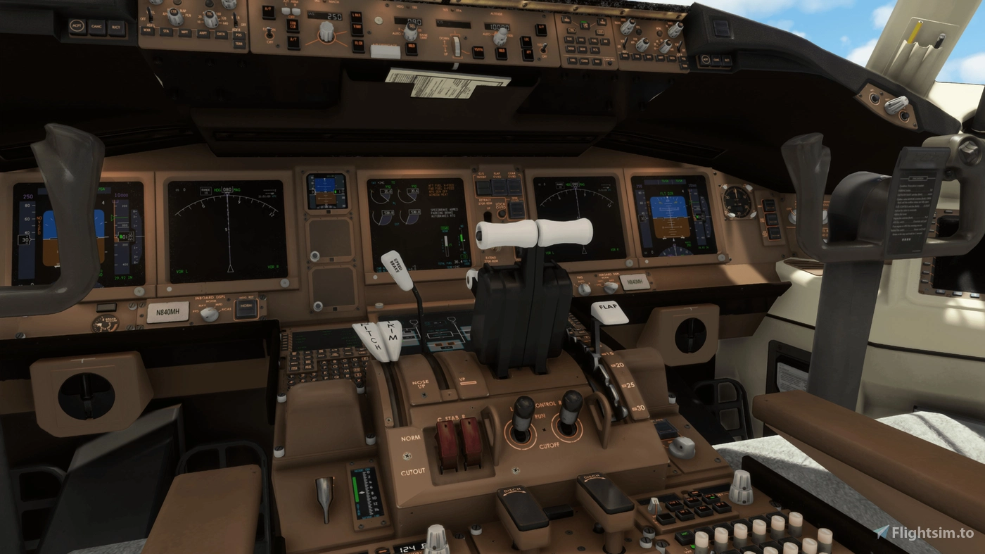 Captain sim 767-400 improved Cockpit for Microsoft Flight Simulator | MSFS