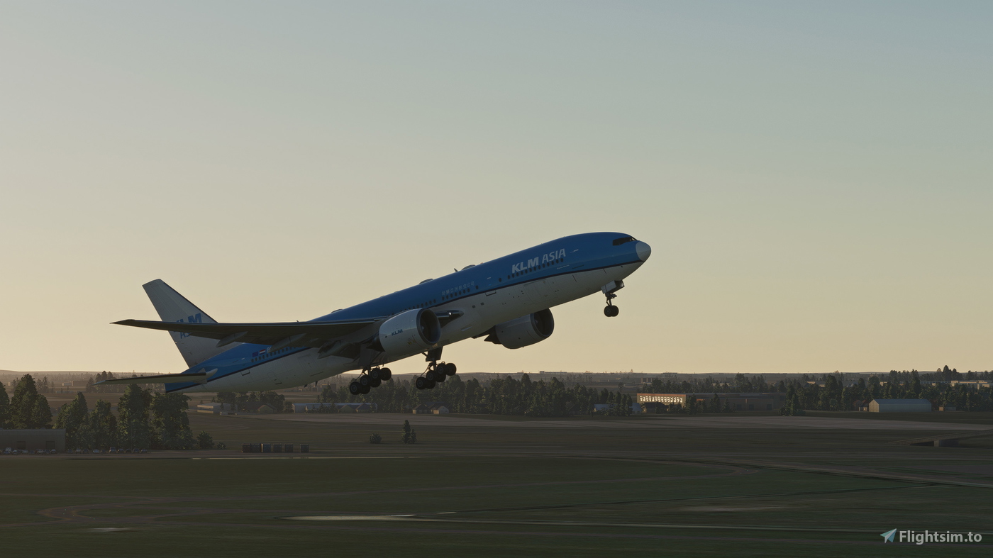 Captain Sim 777-200 KLM Asia for Microsoft Flight Simulator | MSFS
