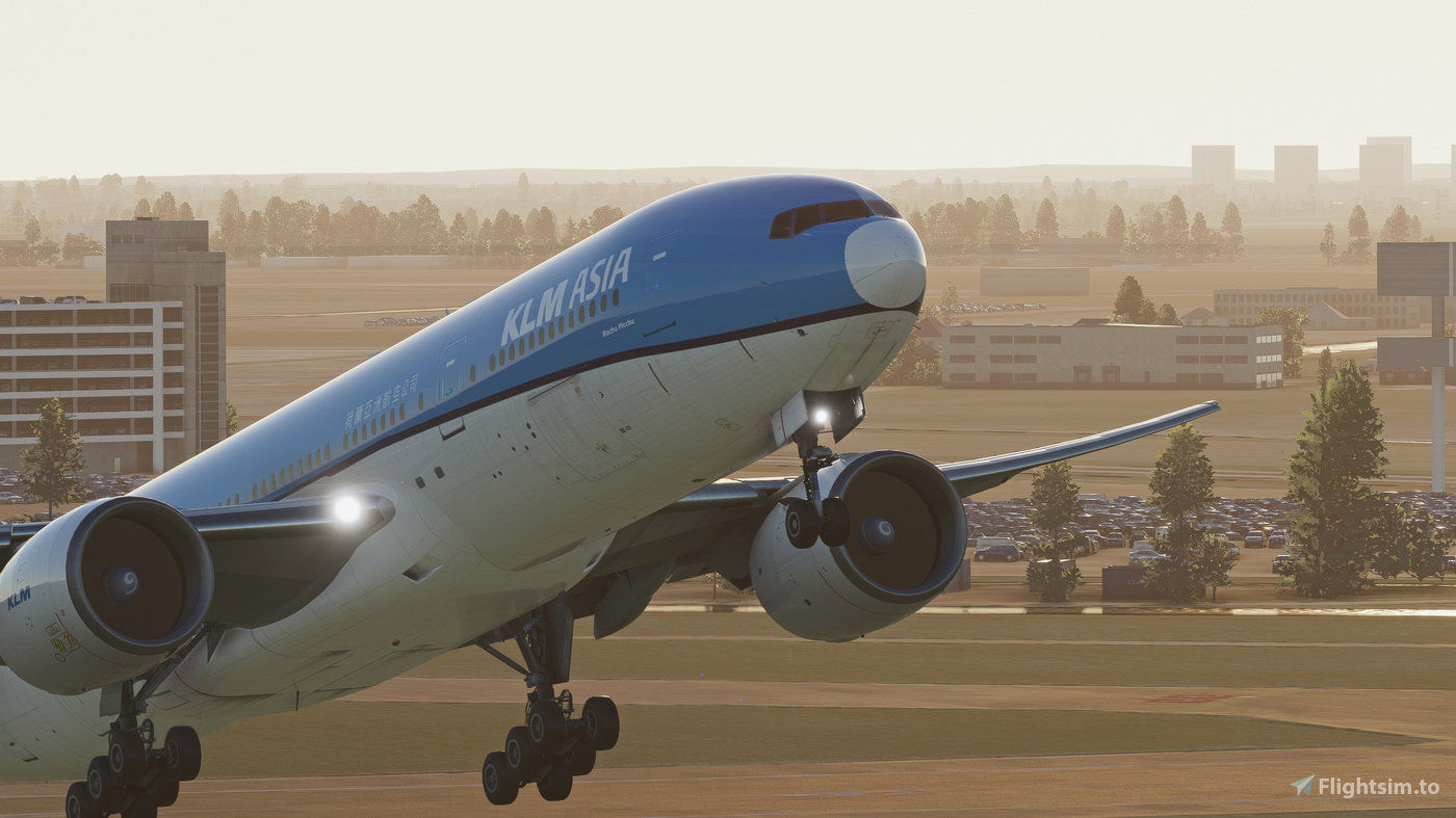 Captain Sim 777-200 KLM Asia for Microsoft Flight Simulator | MSFS