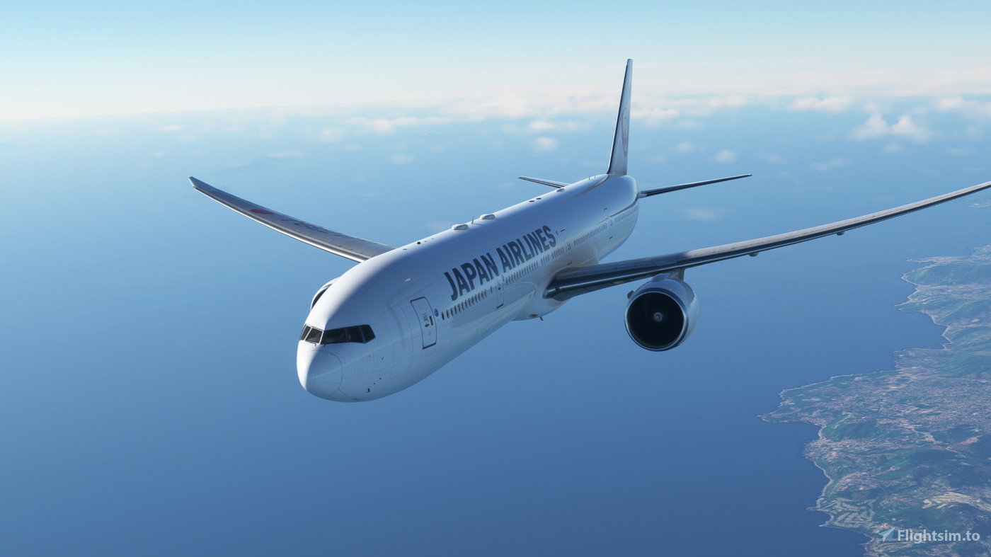 Captain Sim Boeing 777-300ER Japan Airlines mini pack [JA731J/JA739J ...