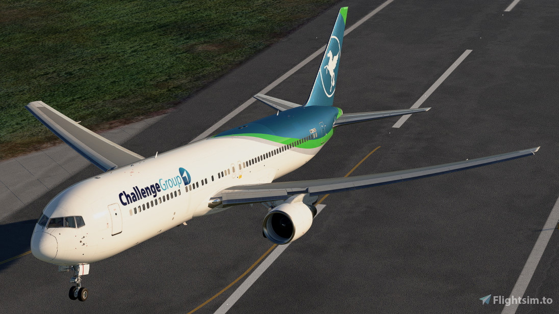 CaptainSim B763 - Challenge Group 9H-CAD for Microsoft Flight Simulator | MSFS