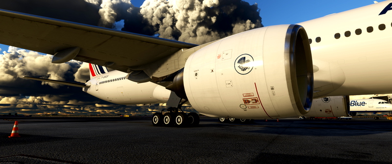 CaptainSim B77W - Air France F-GSQV 2018 for Microsoft Flight Simulator ...