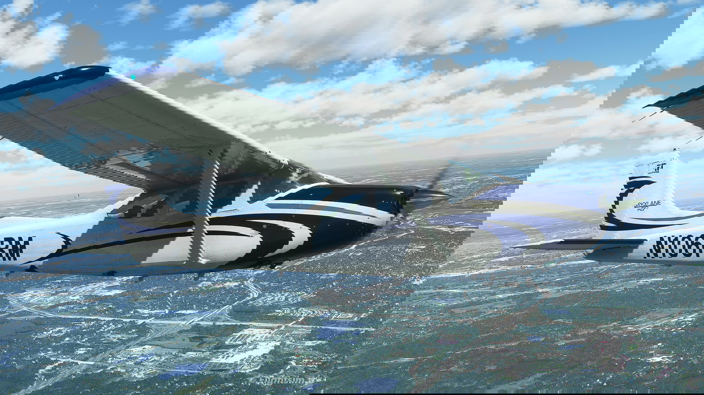 Carenado C182 RG II N106RM + Custom Registration for Microsoft Flight ...