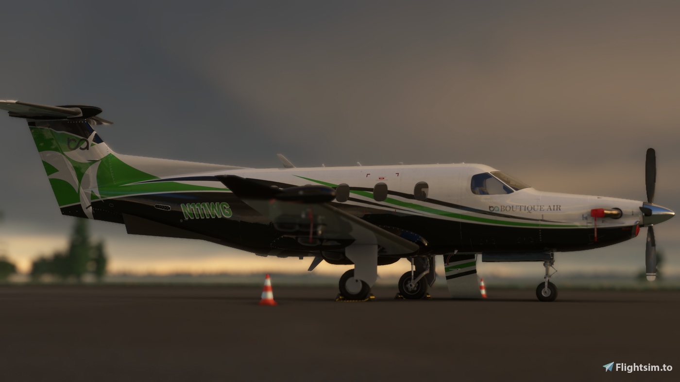 Carenado PC-12 Boutique Air Pack for Microsoft Flight Simulator | MSFS