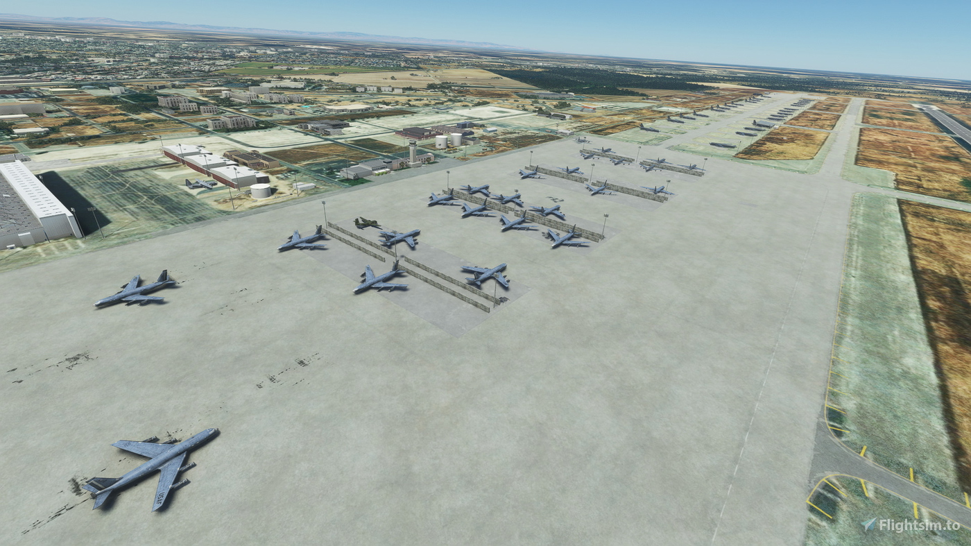 KMER Castle AFB (Cold War period) for Microsoft Flight Simulator | MSFS