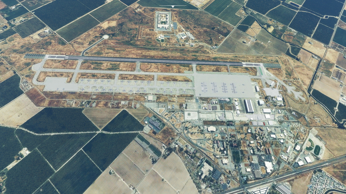 KMER Castle AFB (Cold War period) for Microsoft Flight Simulator | MSFS