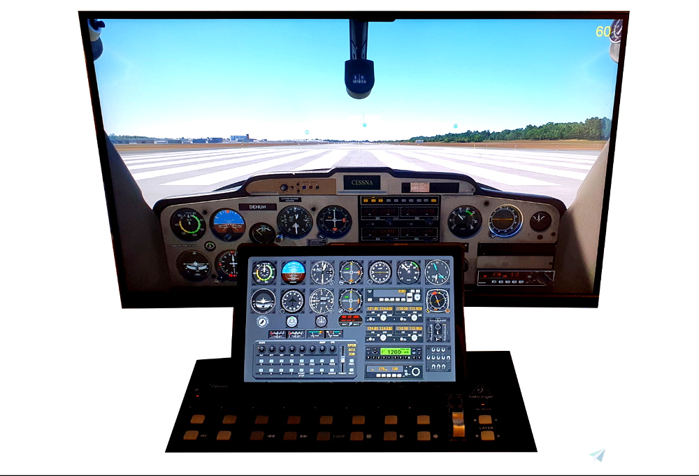 Cessna 152 Template and Gauge for Behringer XTouch Mini and Axis and ...