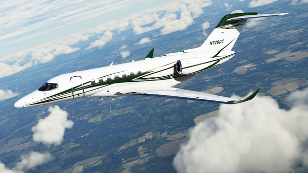 Cessna Citation Longitude N233CL for Microsoft Flight Simulator | MSFS