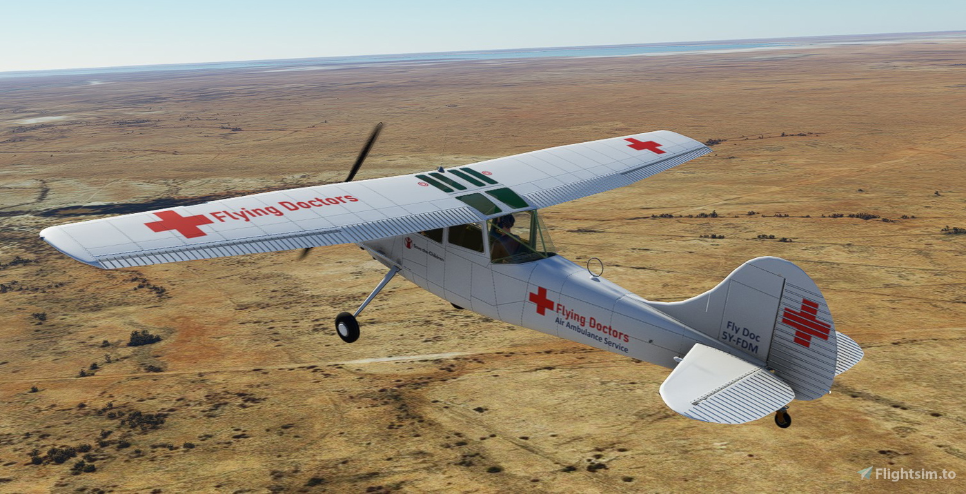 Cessna L-19 Bird Dog: Flying Doctors for Microsoft Flight Simulator | MSFS