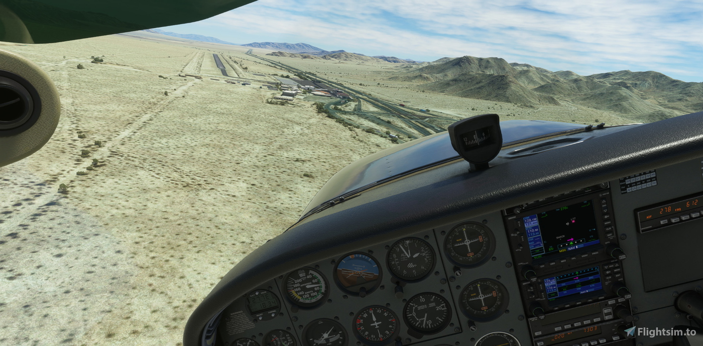 Chiriaco Summit Airport (L77) for Microsoft Flight Simulator | MSFS