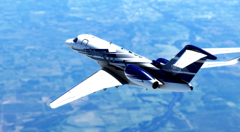 Citation Longitude N221JS for Microsoft Flight Simulator | MSFS