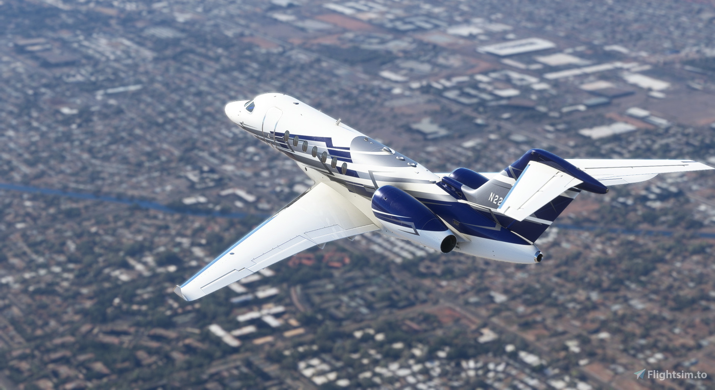 Citation Longitude N221JS for Microsoft Flight Simulator | MSFS