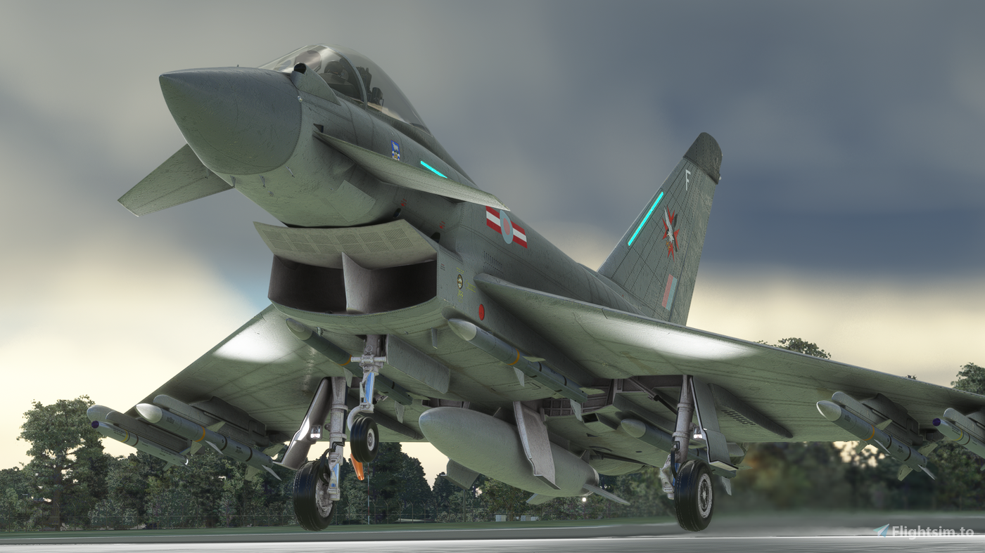 CJ Simulations Eurofighter Typhoon FGR.4 | RAF 1435 Flight Livery Pack (The Crew Room) for ...