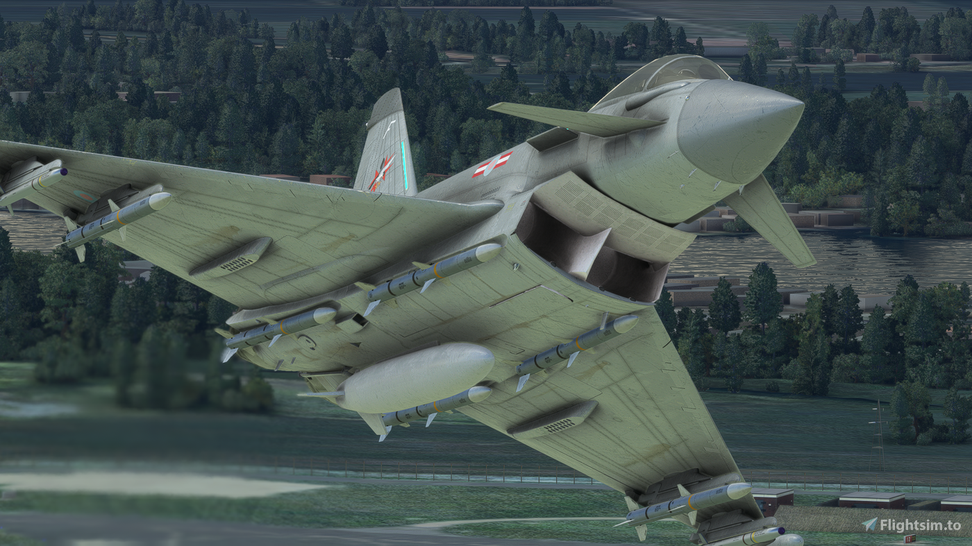CJ Simulations Eurofighter Typhoon FGR.4 | RAF 1435 Flight Livery Pack (The Crew Room) for ...