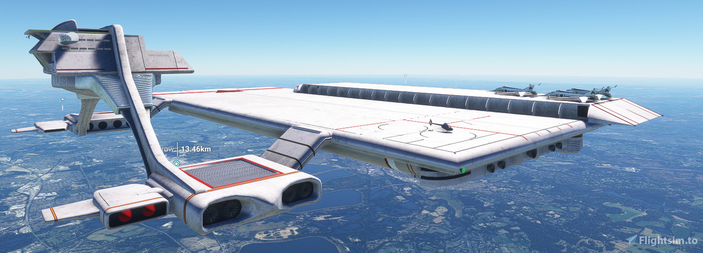 Cloudbase from Gerry Andersons "Captain Scarlet" for Microsoft Flight ...