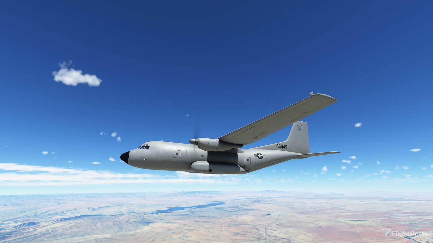 CN-235 427th Special Operations Sqdn Paint for the AzurPoly C-160 Transall for Microsoft Flight ...