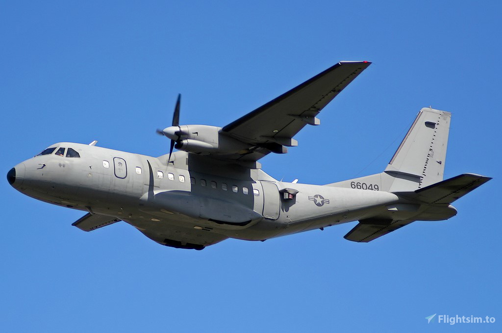 CN-235 427th Special Operations Sqdn Paint for the AzurPoly C-160 Transall for Microsoft Flight ...