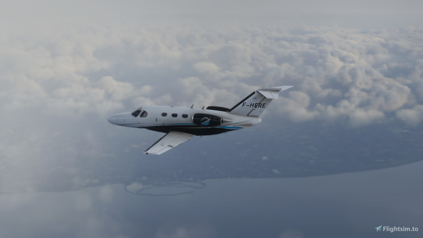 Cockspur C510 Astonjet F-HERE for Microsoft Flight Simulator | MSFS