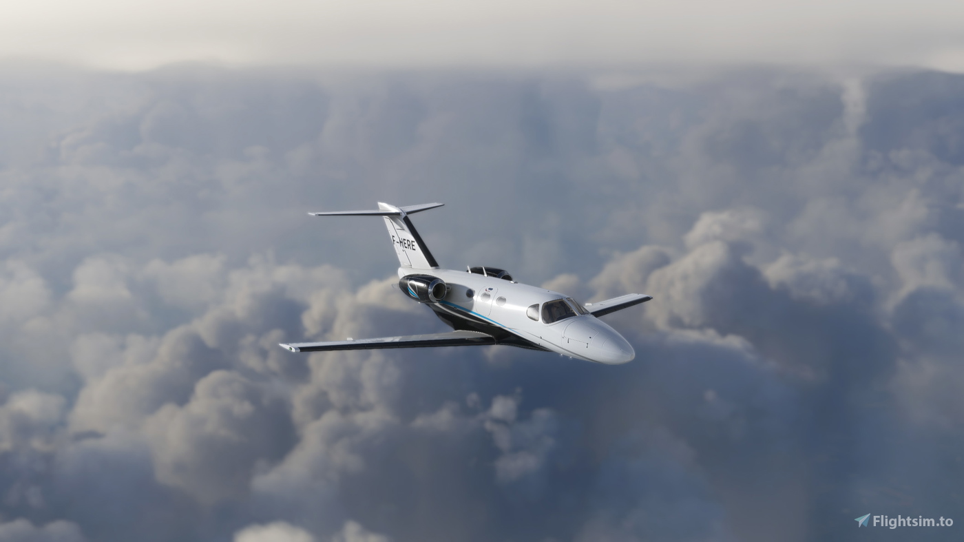Cockspur C510 Astonjet F-HERE for Microsoft Flight Simulator | MSFS