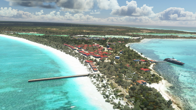 Coco Point Lodge Airport (COCO) for Microsoft Flight Simulator | MSFS