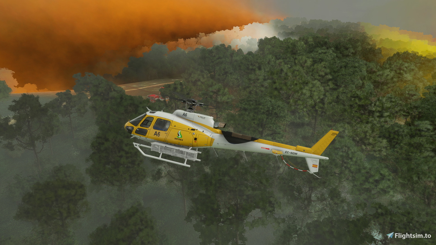 Cowan H125 Aguila 6 EC-NDM (SKY helicopteros) for Microsoft Flight ...