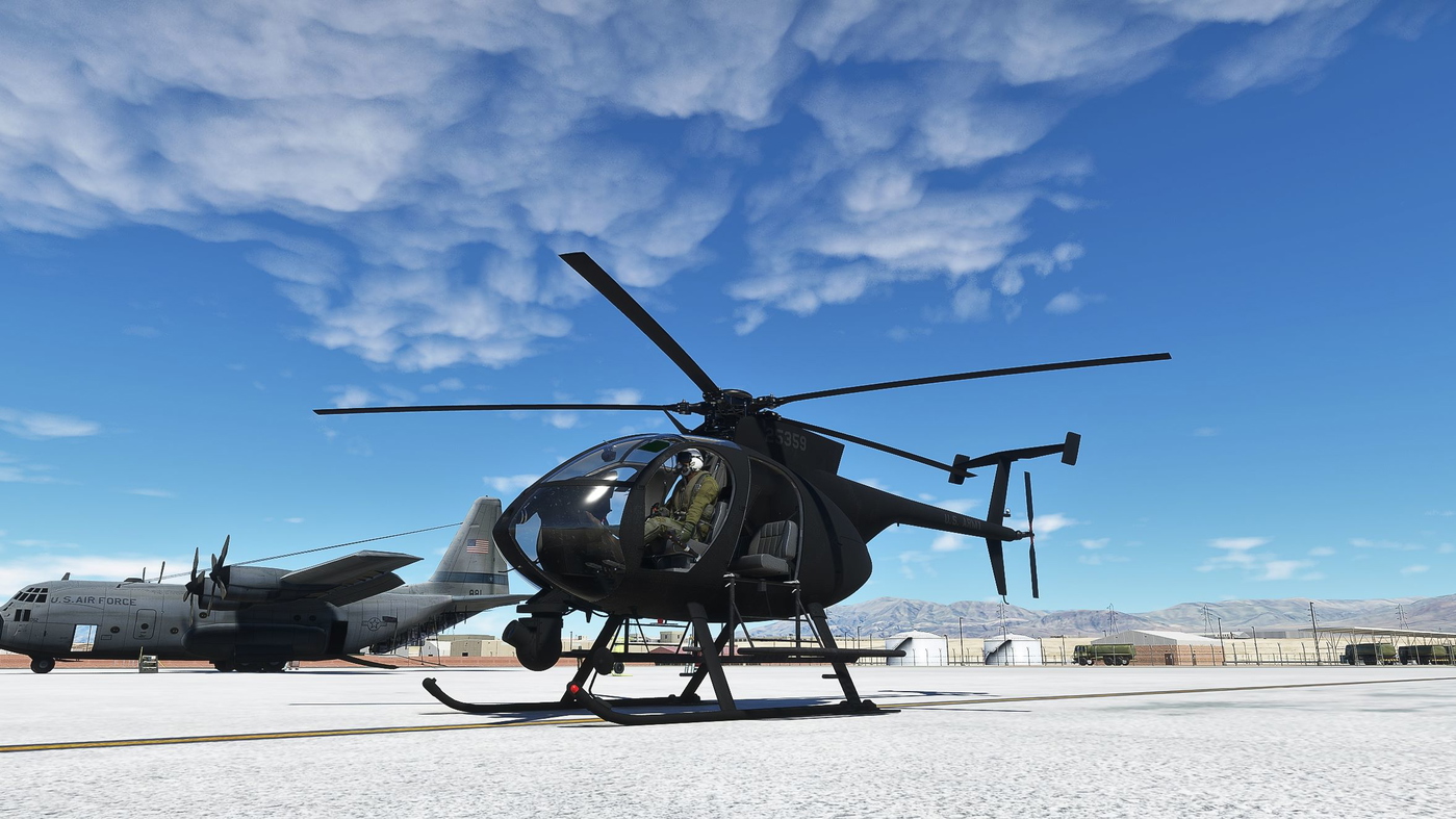Little Bird Helicopter AH 6M Little Bird Helicopter