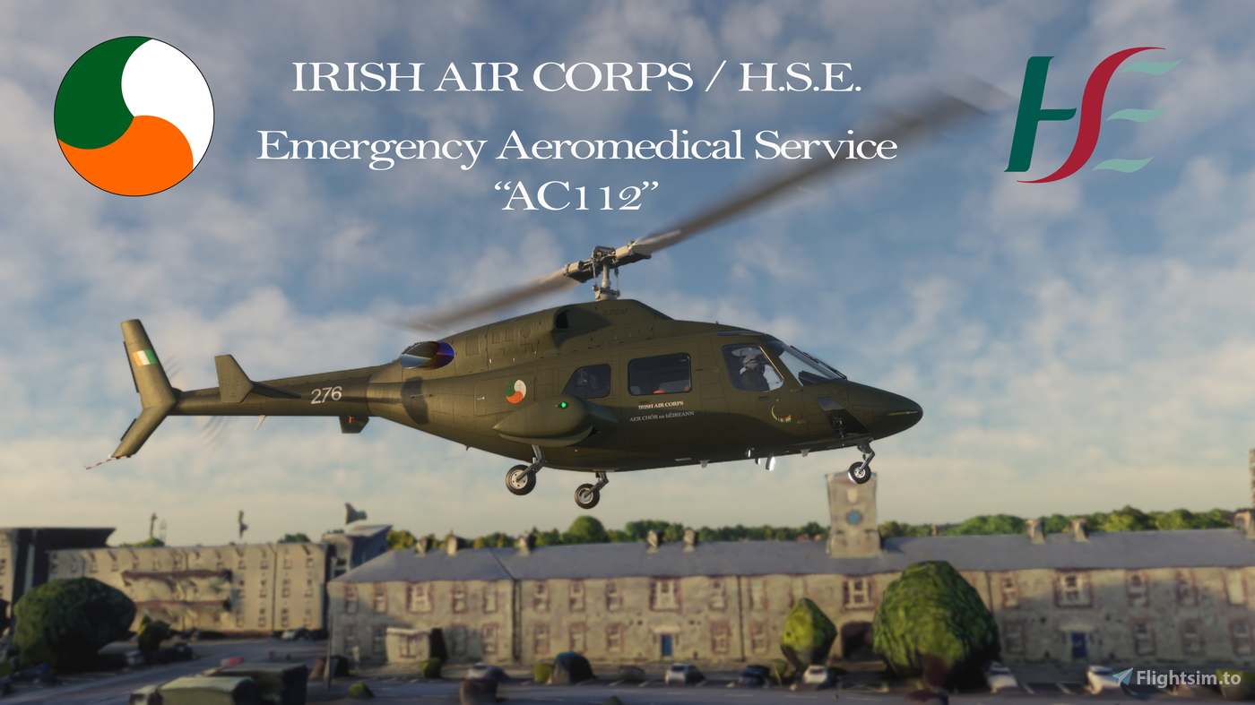 Cowansim B222b Irish Air Corps "AC112" Emergency Aeromedical Service ...