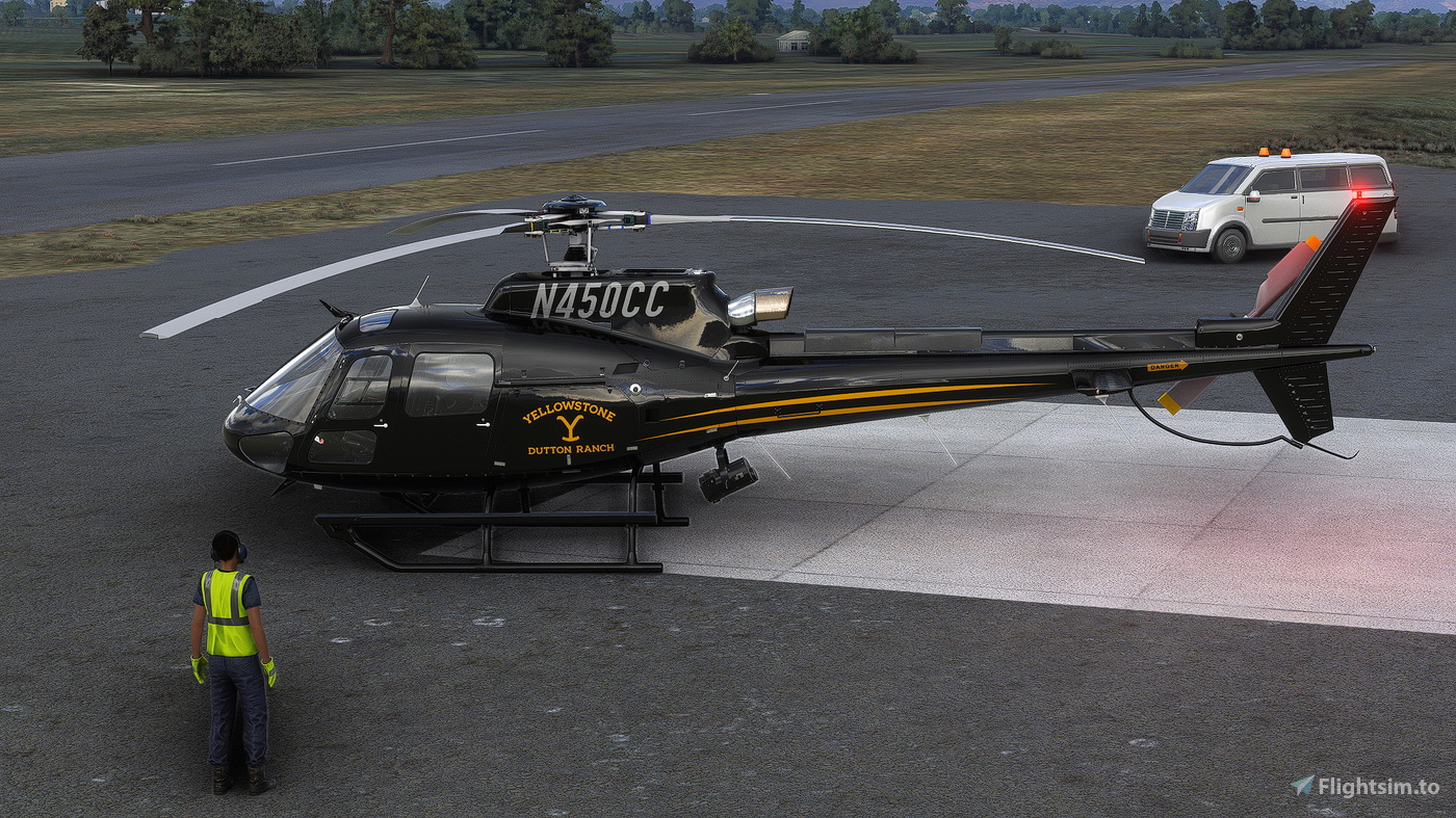 CowanSim H125 - Yellowstone Dutton Ranch - N450CC for Microsoft Flight ...
