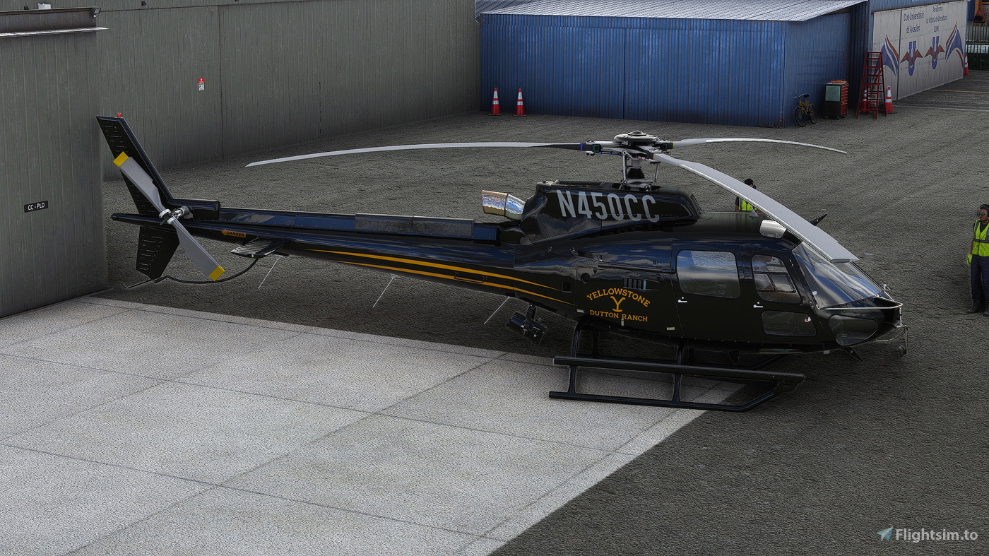 CowanSim H125 - Yellowstone Dutton Ranch - N450CC for Microsoft Flight ...