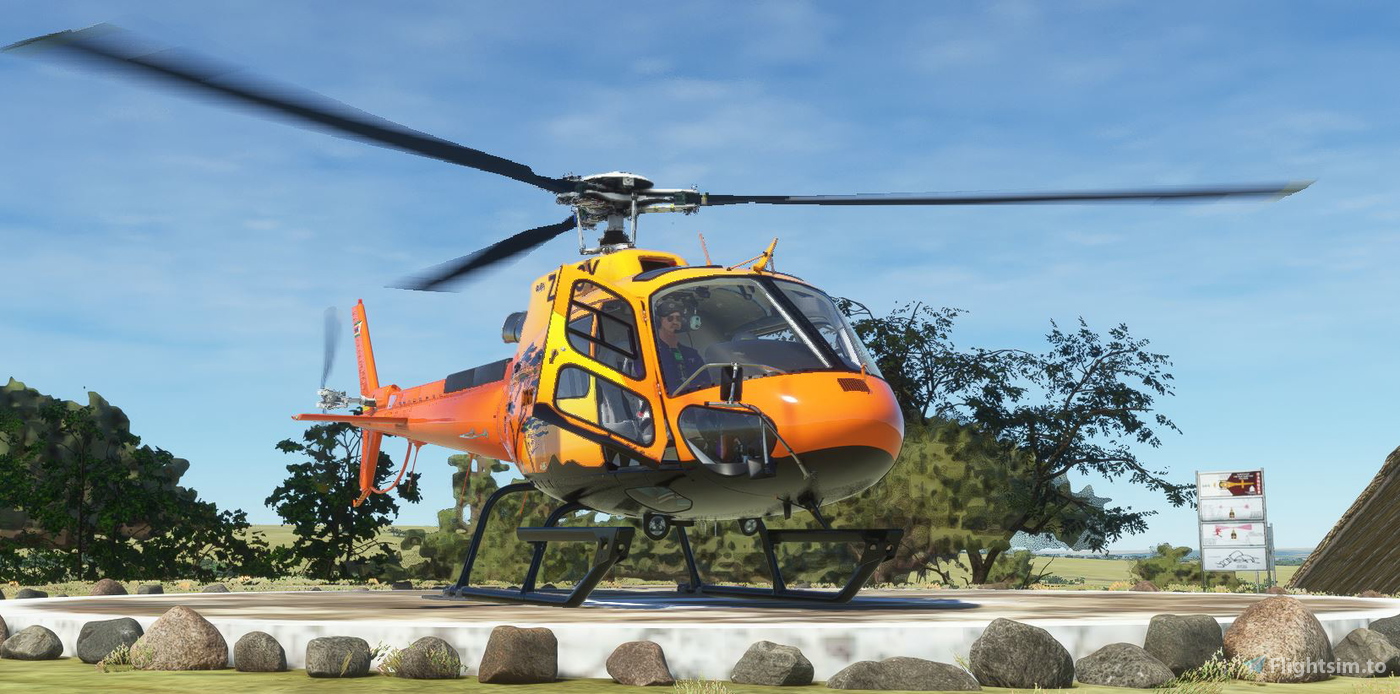 CowanSim H125 Z-WCY SUNRISE for Microsoft Flight Simulator | MSFS