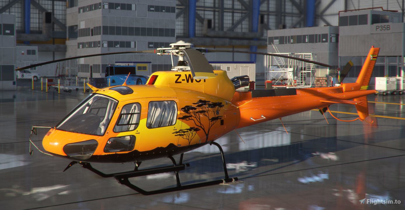 CowanSim H125 Z-WCY SUNRISE for Microsoft Flight Simulator | MSFS