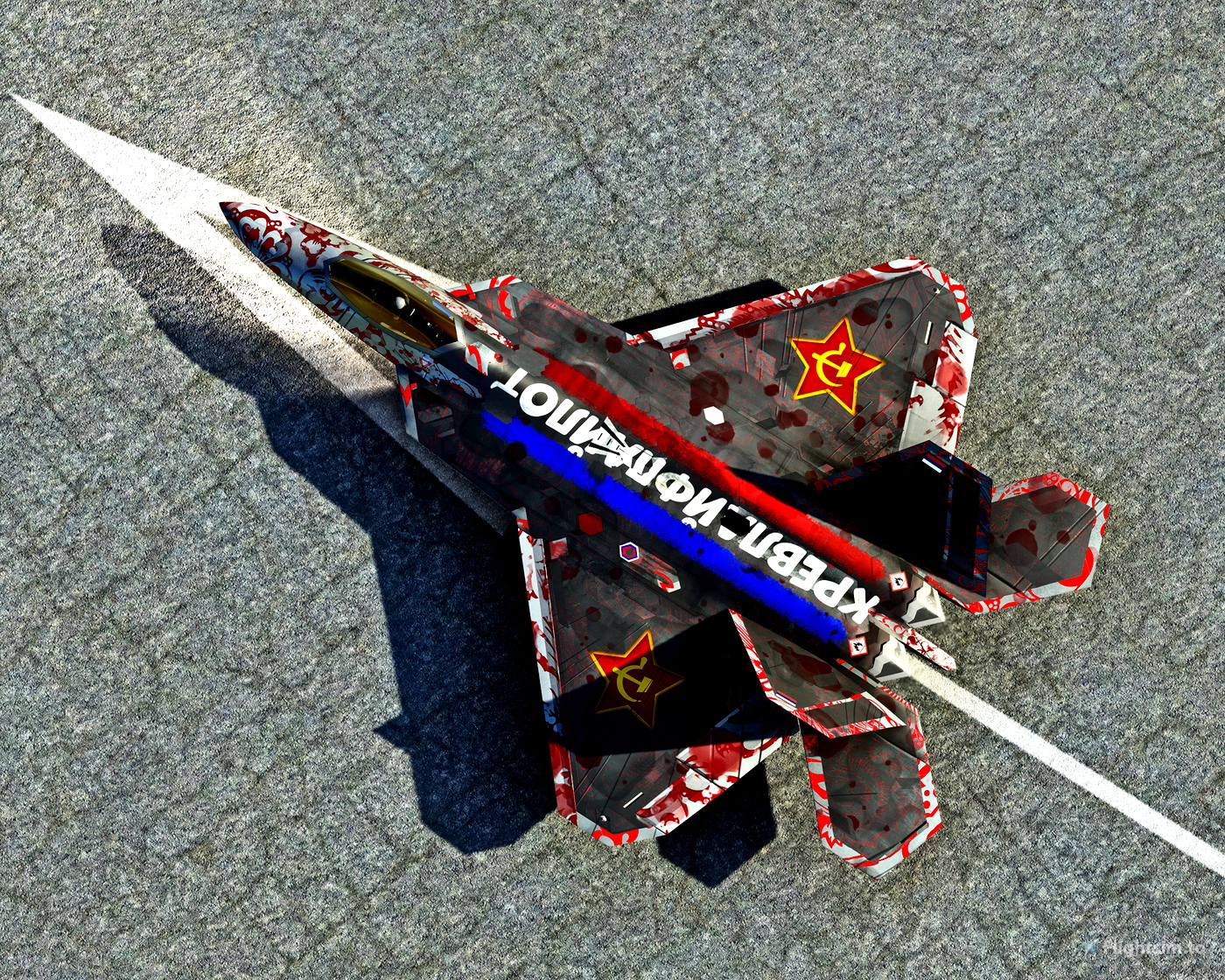CrewLifePilot - Russian Oriental F-22A Raptor Livery » Microsoft Flight ...