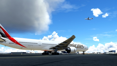CS Boeing 777-300ER Emirates New Livery 4K & 8K for Microsoft Flight ...