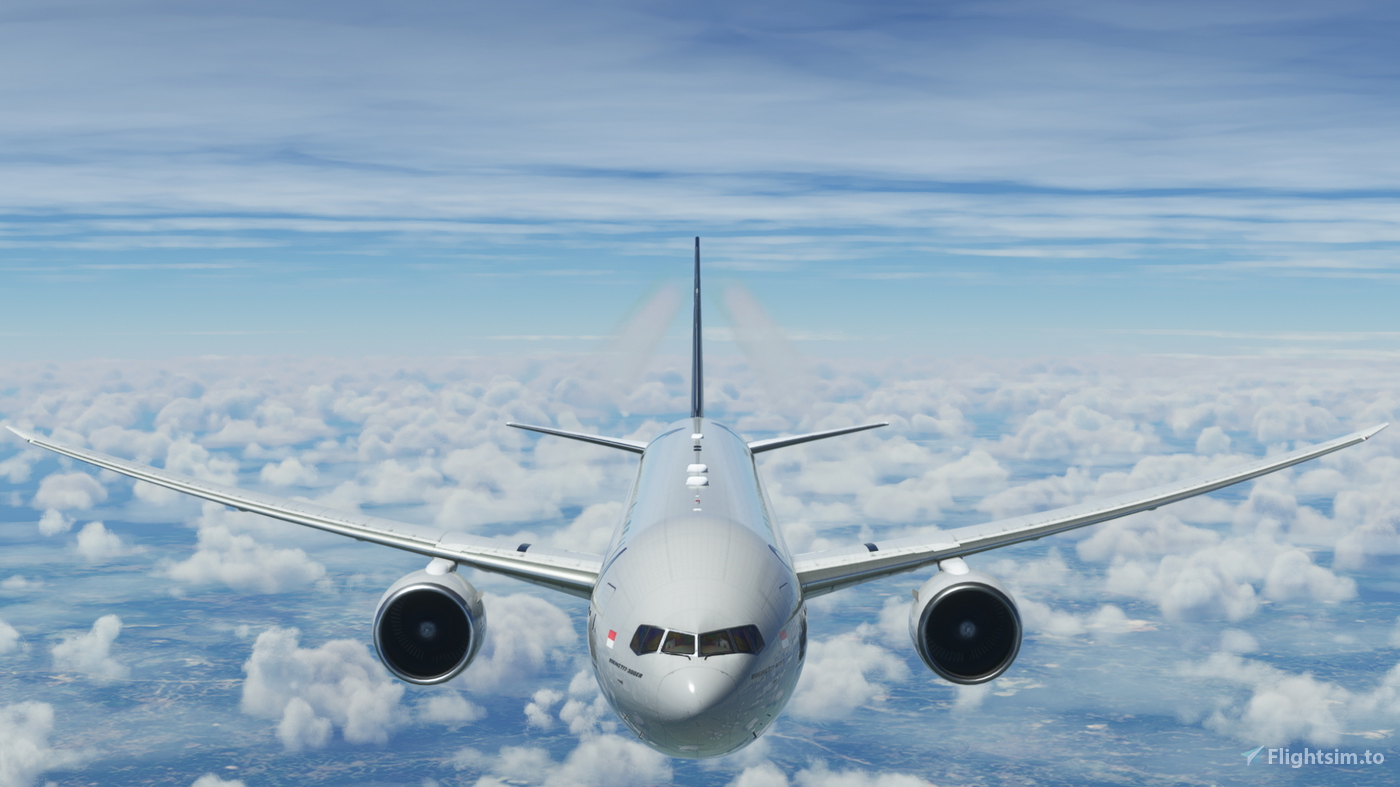 [DISCONTINUED] - CS Boeing 777-300GE Garuda Indonesia Skyteam PK-GII 8K ...