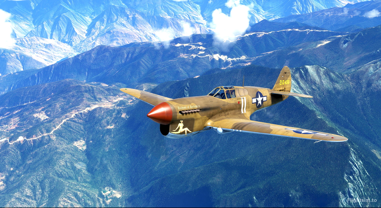 Curtiss P-40F WarHawk Liveries for Microsoft Flight Simulator | MSFS ...
