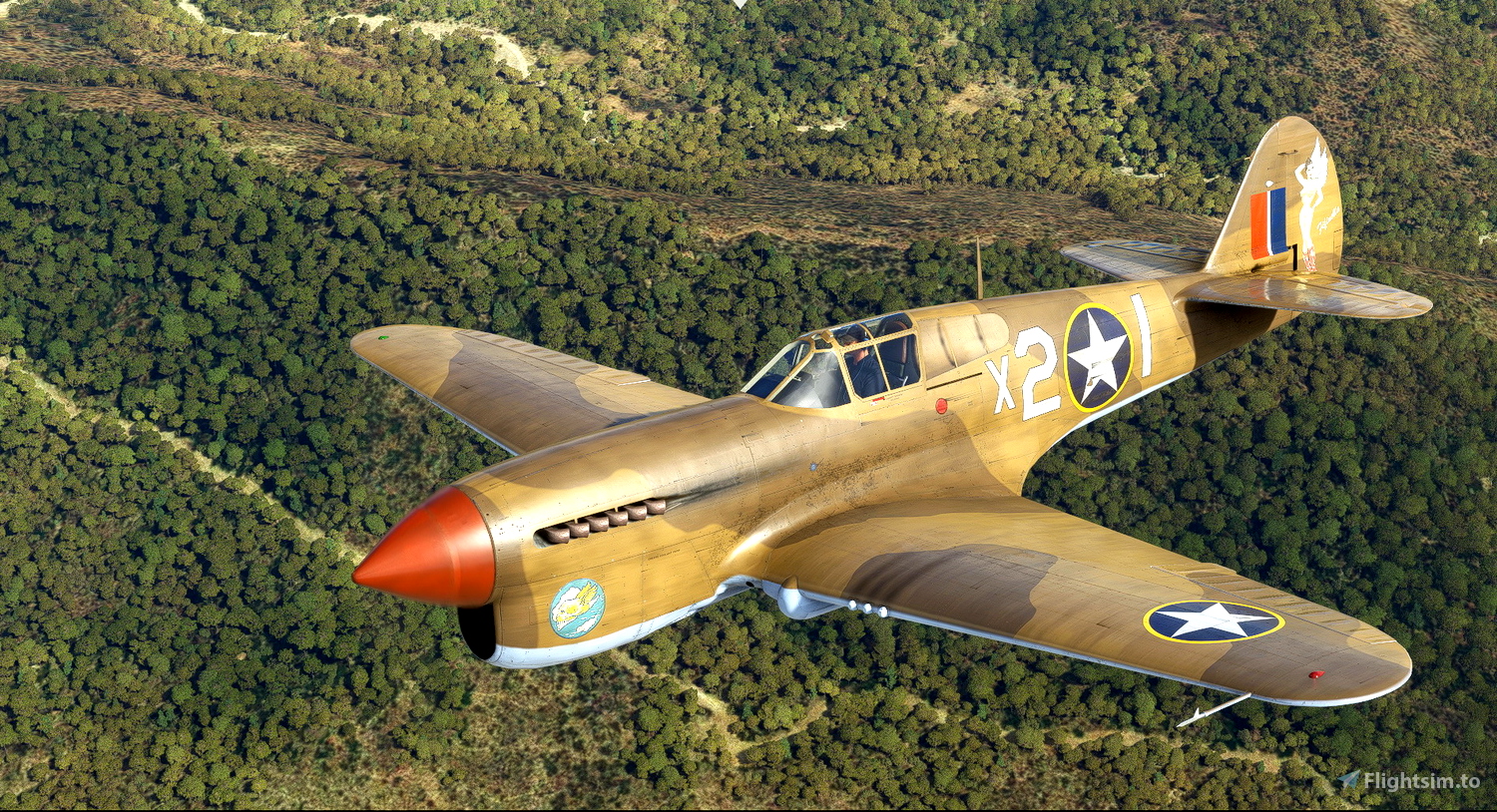 Curtiss P-40F WarHawk Liveries for Microsoft Flight Simulator | MSFS ...
