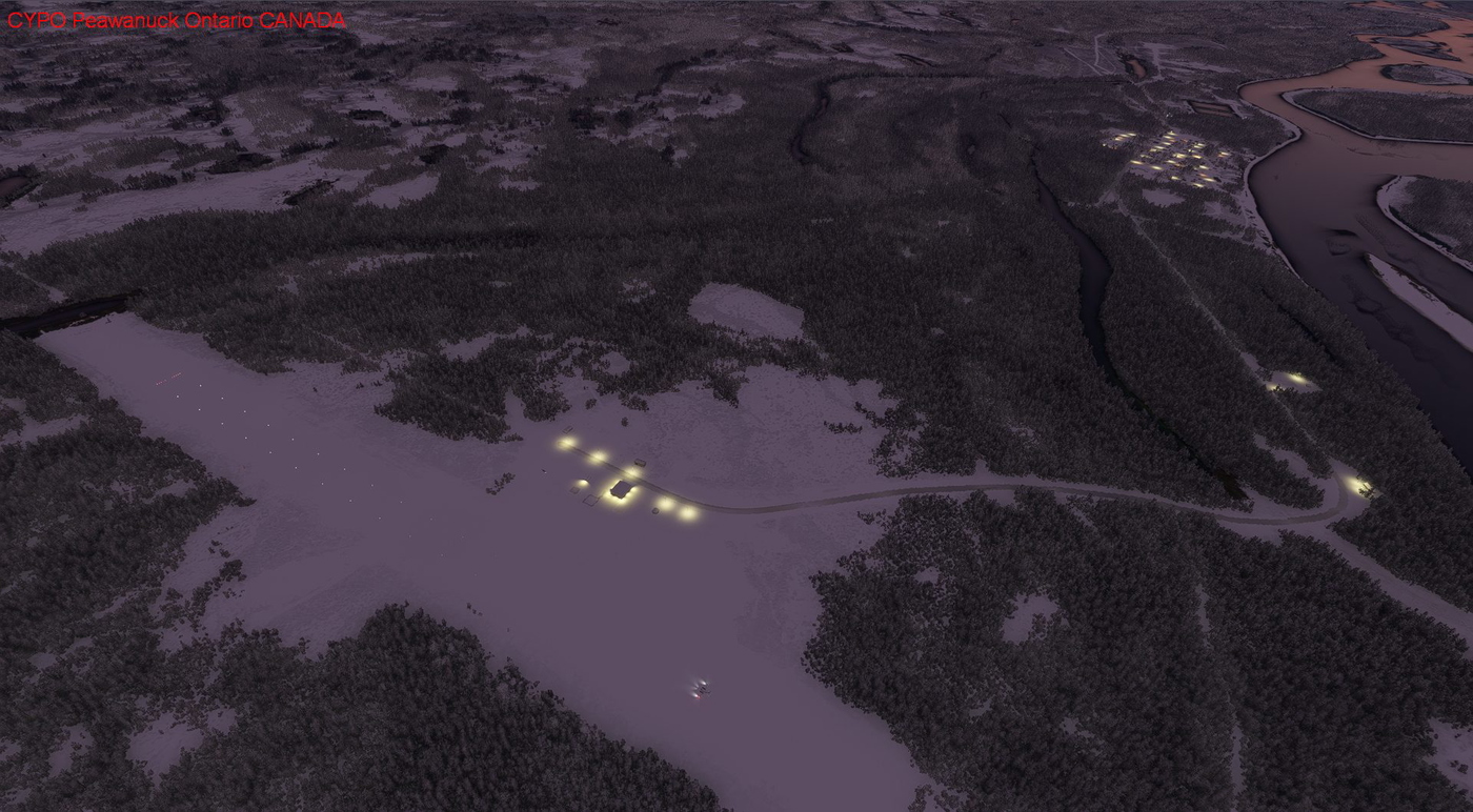 CYPO Peawanuck, Ontario, Canada scenery enhancement for Microsoft ...