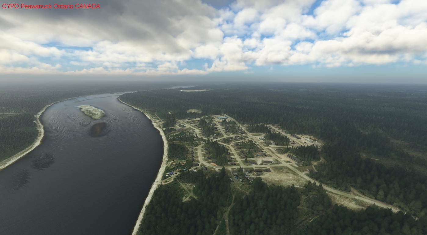 CYPO Peawanuck, Ontario, Canada scenery enhancement for Microsoft ...