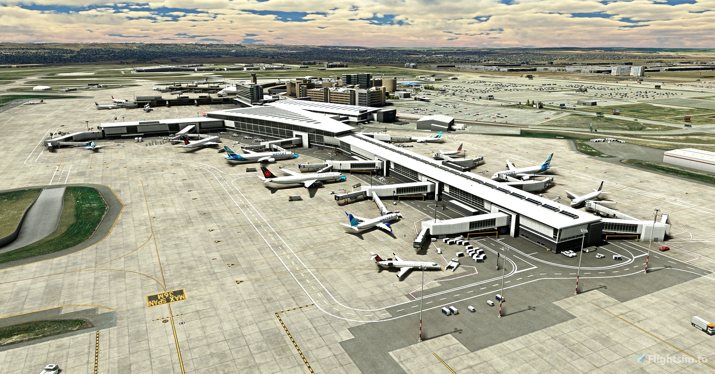 FSimStudios | CYYC - Calgary International Airport for MSFS