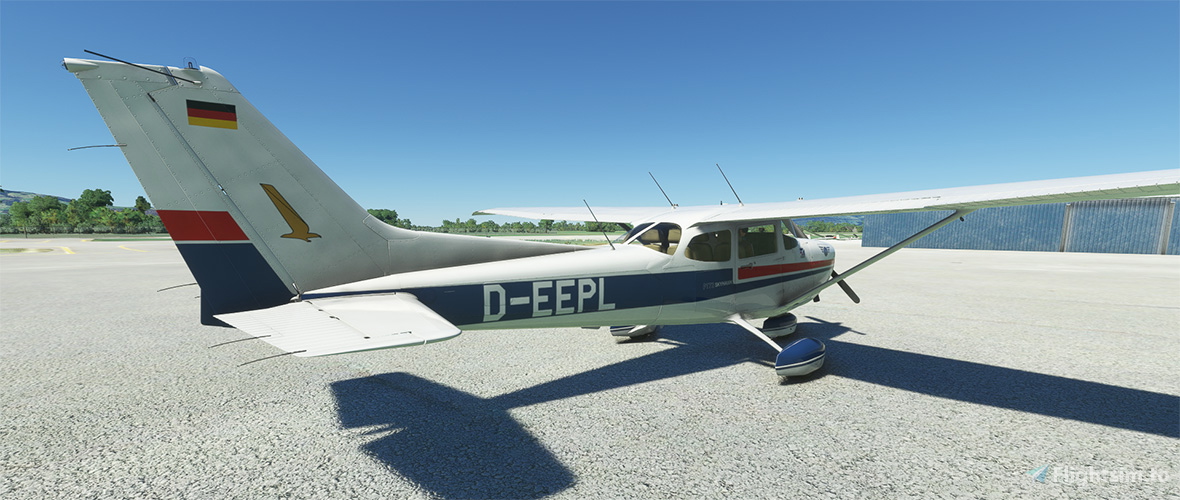 [D-EEPL] Cessna 172 (Classic | Old Design) - Aeroclub Bodensee para ...