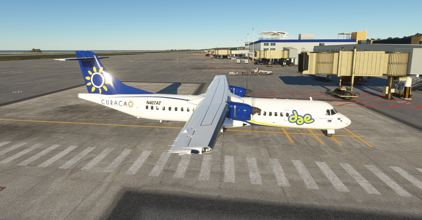 4k DAE - DUTCH ANTILLES EXPRESS - ATR72-600 for Microsoft Flight ...