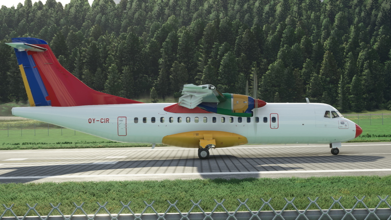 Danish Air Transport [DAT] (OY-CIR) - Asobo ATR 42-600 for Microsoft ...