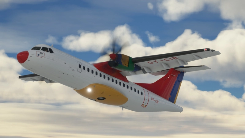 Danish Air Transport [DAT] (OY-CIR) - Asobo ATR 42-600 for Microsoft ...