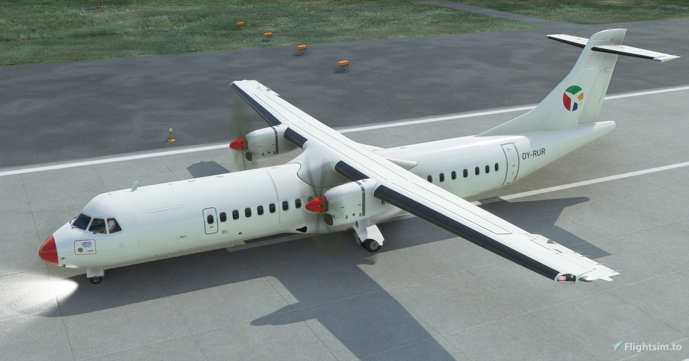 Danish Air Transport / DAT "OY-RUR" Hans Hartmann ATR 72-600 для ...