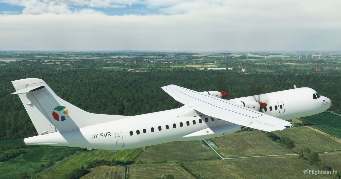 Danish Air Transport / DAT "OY-RUR" Hans Hartmann ATR 72-600 for ...