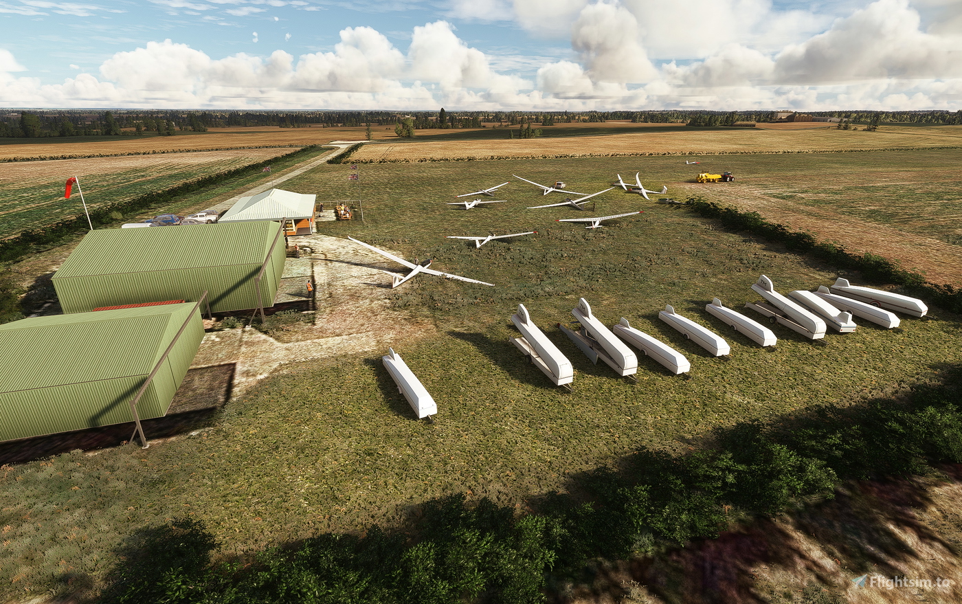 Darlton Glider Club GB-0616, England, UK for Microsoft Flight Simulator ...