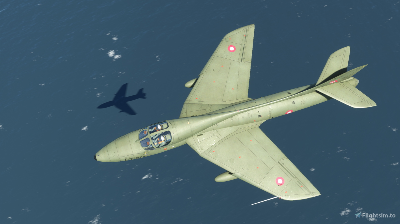 Dave Garwood - Hawker Hunter T7 RDAF ET274 for Microsoft Flight ...