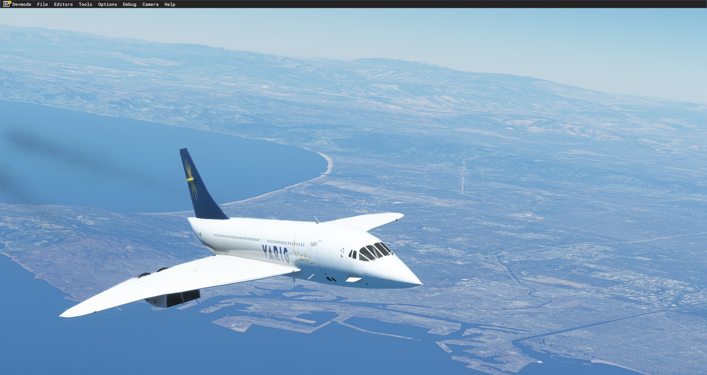 DC Design Concorde - VARIG Landor livery (ficcional) for Microsoft ...