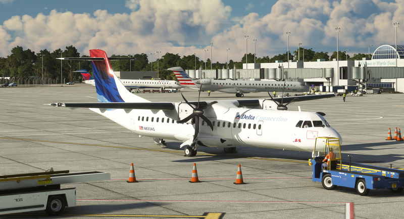 Delta Connection (N633AS) - Asobo ATR 72-600 for Microsoft Flight ...